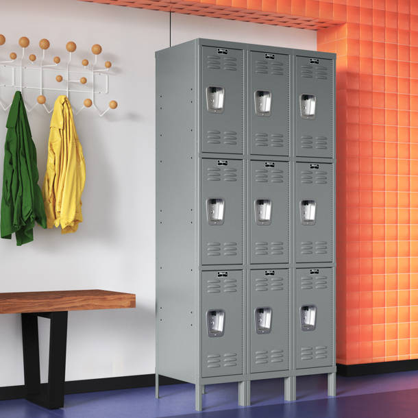 Hallowell Premium 4 - Tier 4 - Section 48'' Wide Locker & Reviews | Wayfair