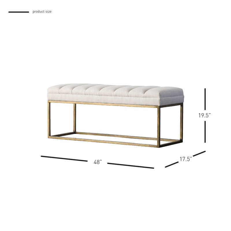 Joss & Main Colston Bench & Reviews | Wayfair