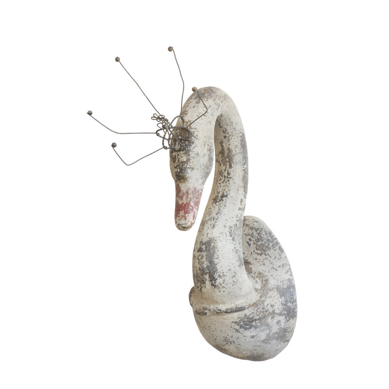 Ophelia & Co. Magnesia Wire Crown Swan Wall Décor & Reviews | Wayfair