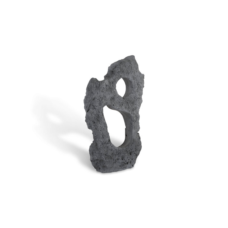 Phillips Collection Formations Colossal Cast Stone Sculpture, Two Holes ...