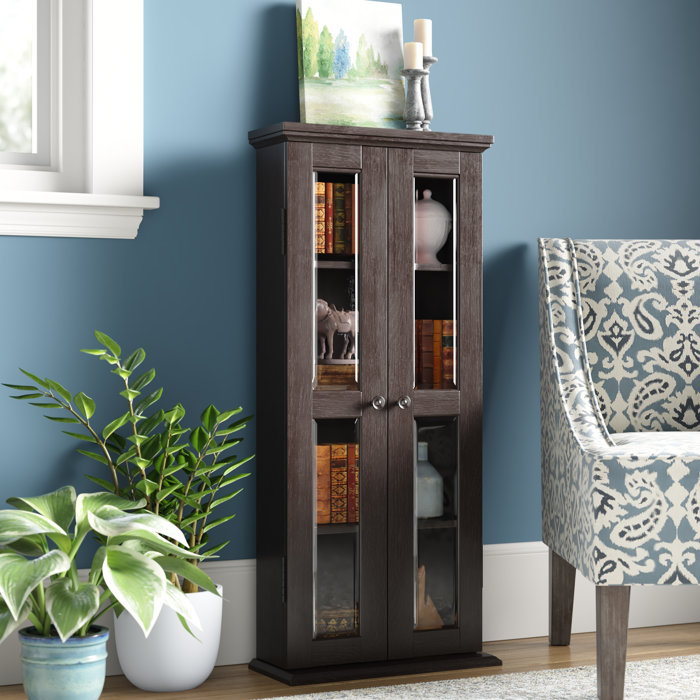Winston Porter Wood Multimedia Cabinet & Reviews | Wayfair