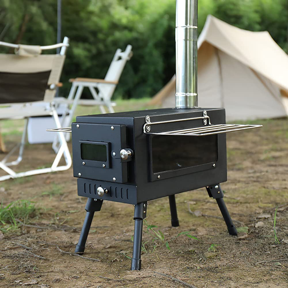 Artudatech 11 Sq. Ft. Natural Vent Freestanding Wood Stove - Wayfair Canada