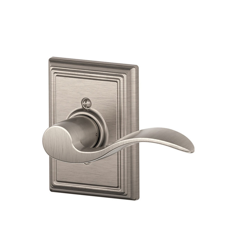 F170ACC622ADD,619 Schlage Accent Lever with Addison Trim Non-Turning ...