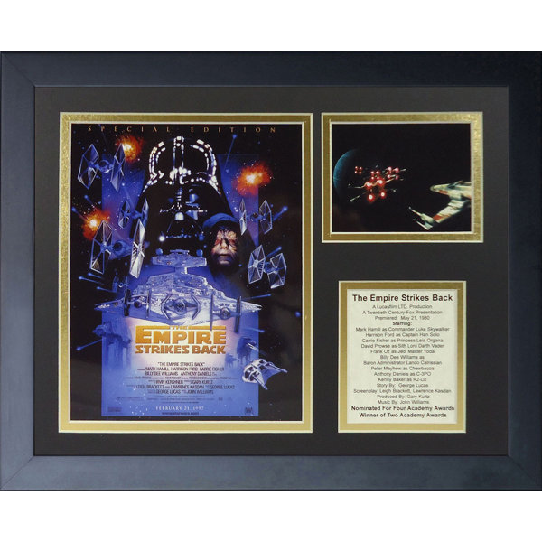 Legends Never Die Star Wars Picture Frame Memorabilia | Wayfair