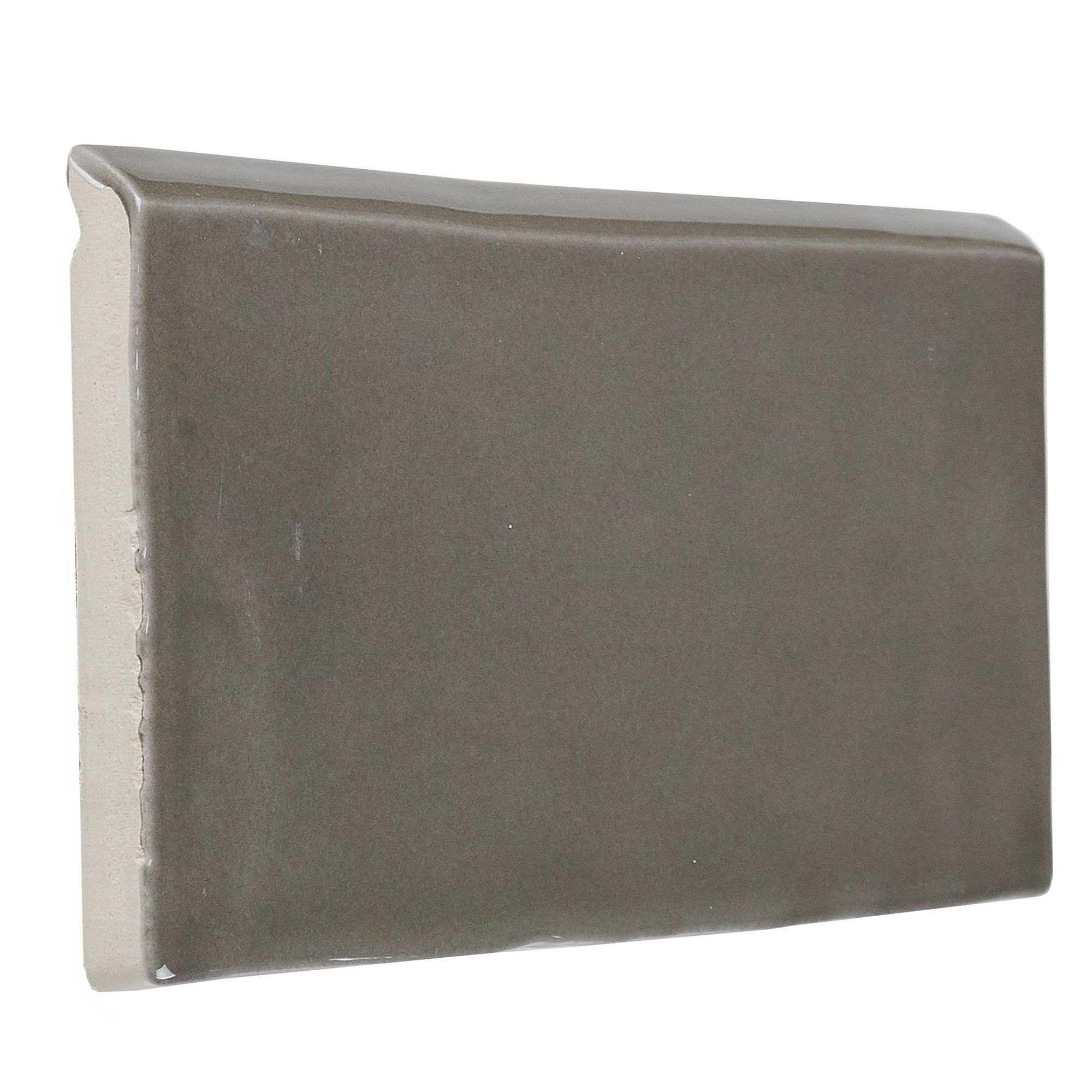 Daltile Artigiano 6" x 3" Ceramic Bullnose Tile Trim in Venice Statue ...