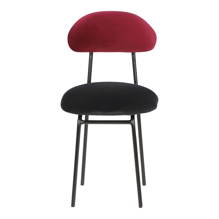 HappyBarok Plum Upholstered Accent Chair | Wayfair.co.uk