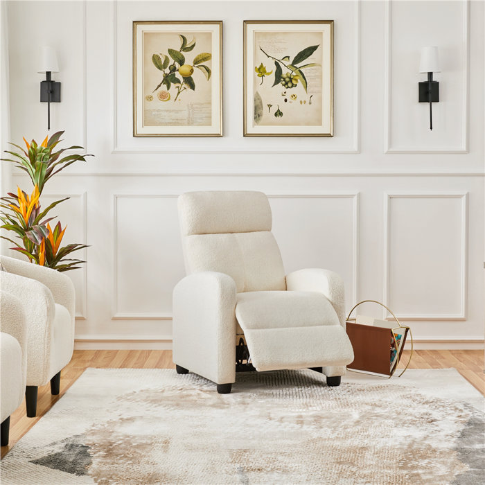 Wade Logan® Arvonio Upholstered Recliner & Reviews | Wayfair