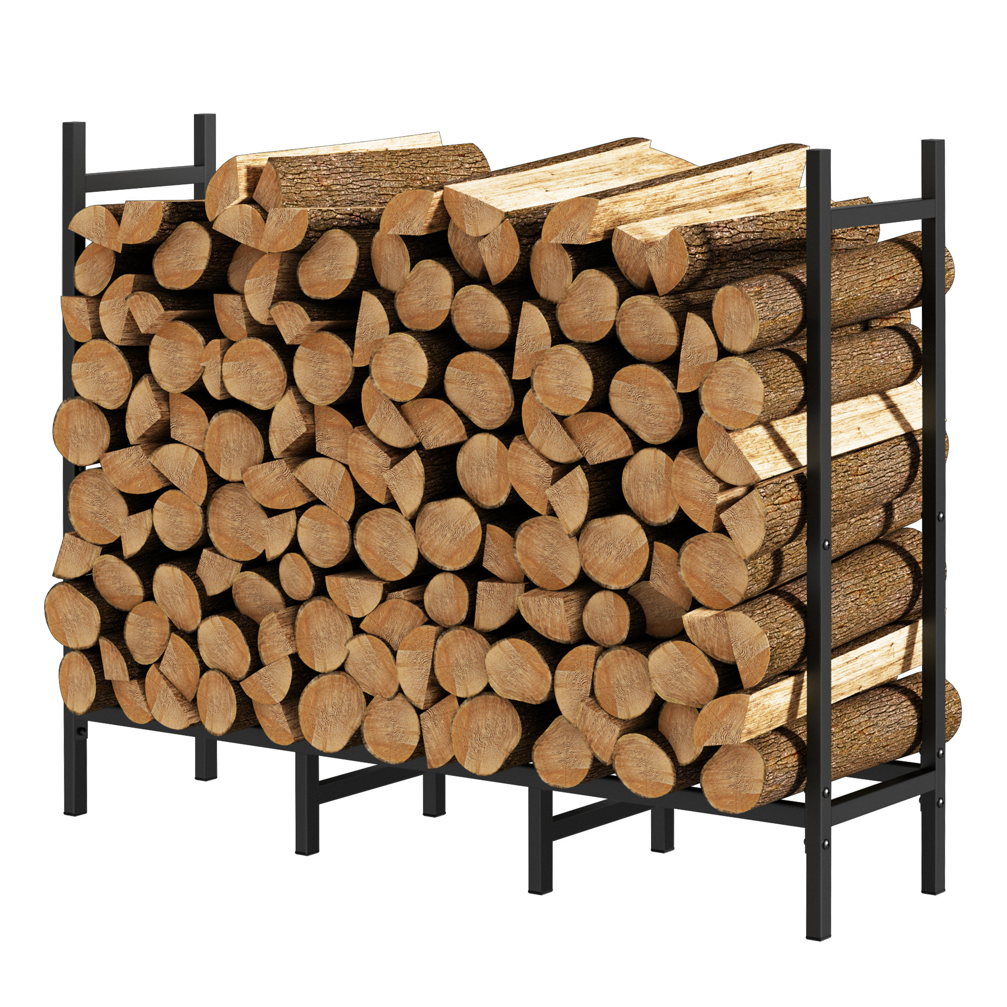 WFX Utility™ Chenut 48'' W Metal Log Rack | Wayfair
