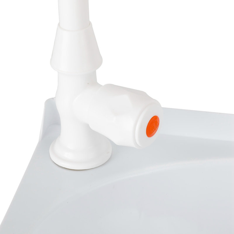 Bruce&Shark 15.75'' Plastic Wall Outdoor Sink | Wayfair