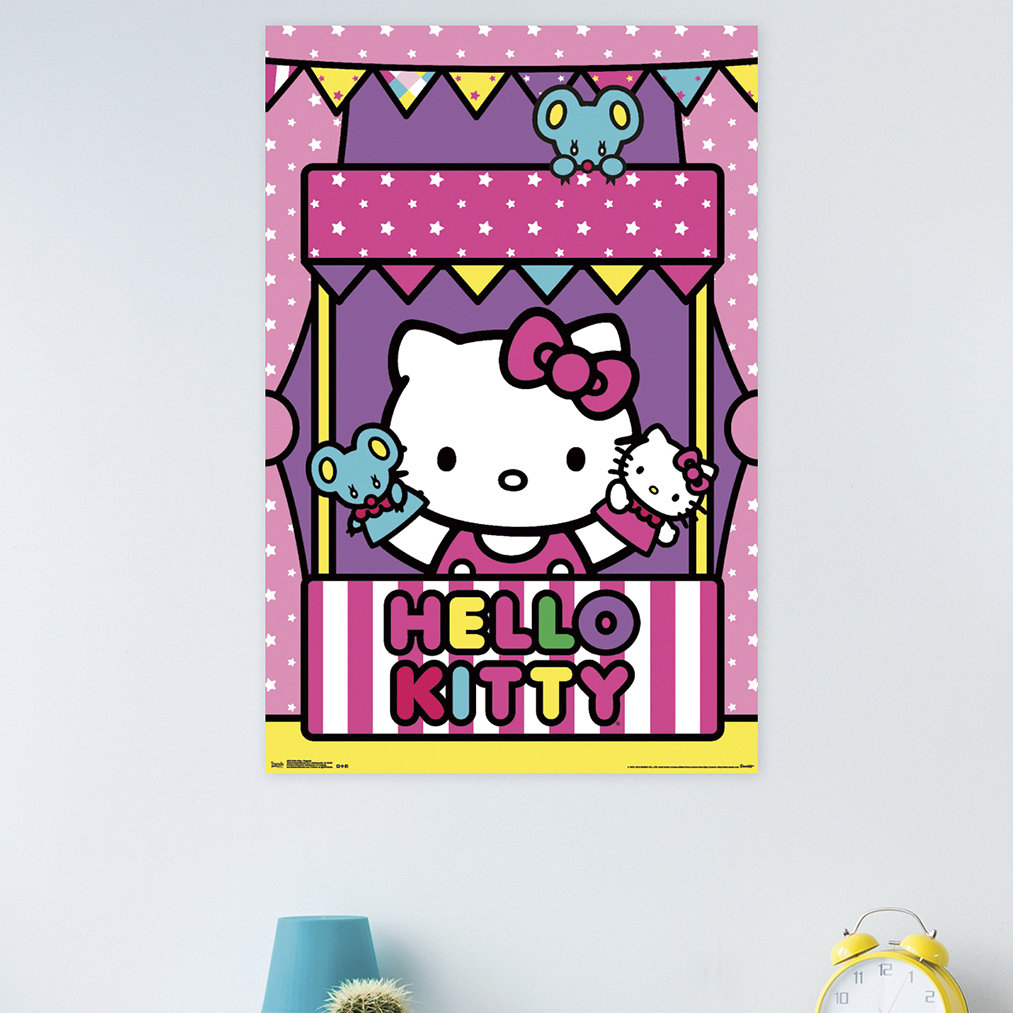 Trends International Hello Kitty - Puppets Paper Print - Wayfair Canada