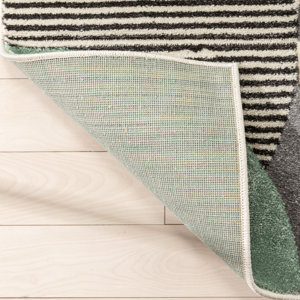 Well Woven Green/Yellow Rug & Reviews | Wayfair