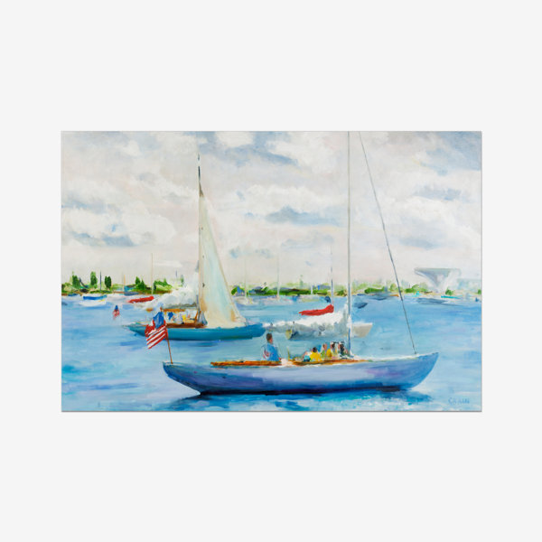 Breakwater Bay Fun & Lala by Curt Crain - Painting & Reviews | Wayfair ...