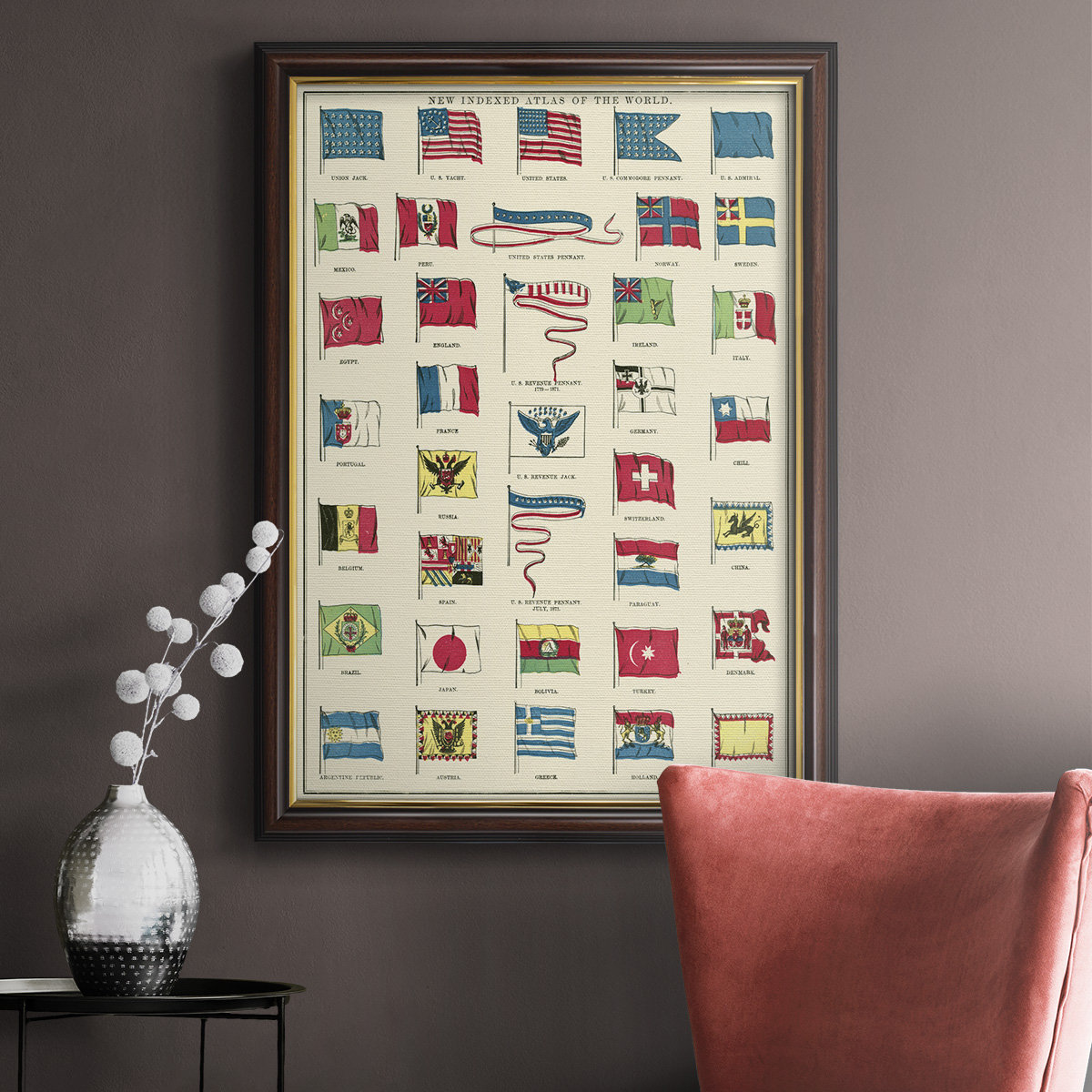 Red Barrel Studio® Flags Of All Nations I Flags Of All Nations I ...
