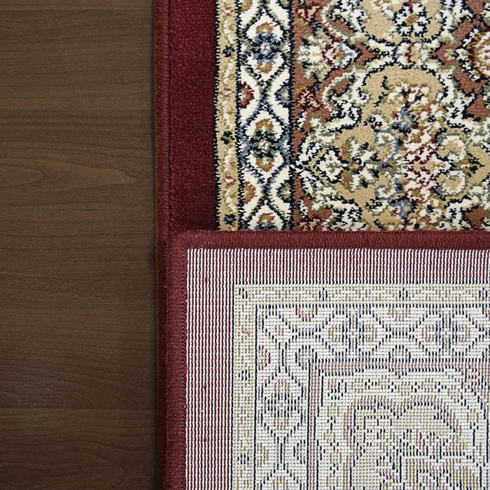 Astoria Grand Attell Performance Red Rug | Wayfair