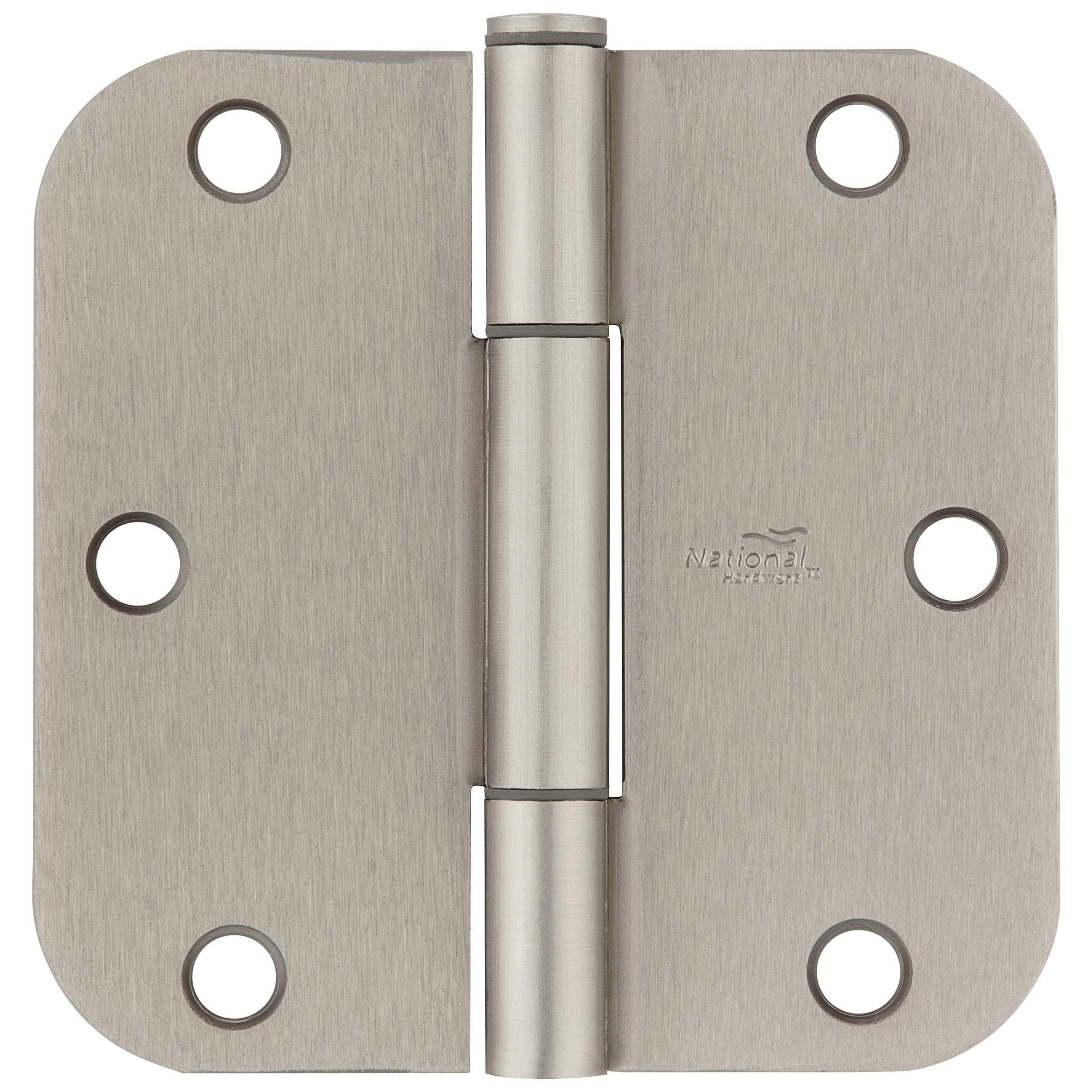 National Hardware 3.5" H x 3.5" W Butt Bearing Triple Door Hinges | Wayfair