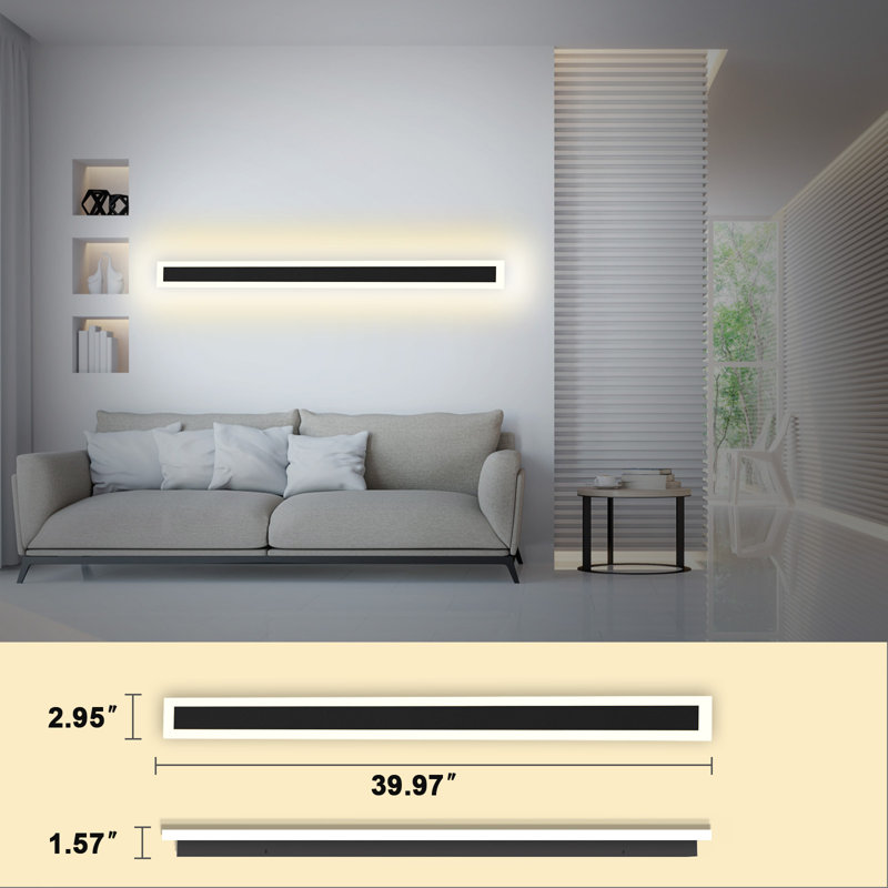 Wrought Studio Cheyna Aluminum LED Wall Light | Wayfair