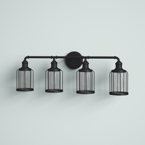 Greyleigh™ Leyden 4 - Light Dimmable Vanity Light & Reviews | Wayfair