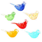 Wind & Weather Colorful Glass Bird 3 Piece Statue Set & Reviews | Wayfair