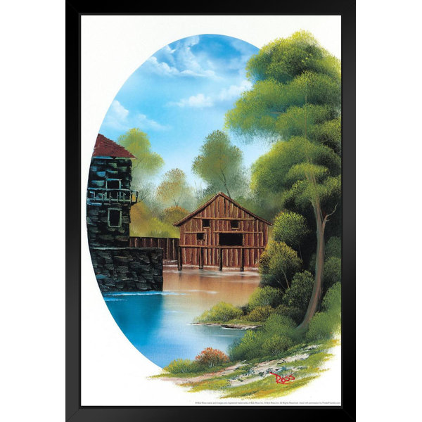 Red Barrel Studio® Bob Ross Country Time Art Print Painting Bob Ross ...
