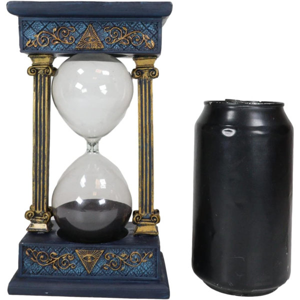 Darby Home Co Hosler Sand Timer with Victorian Pillars Figurine | Wayfair