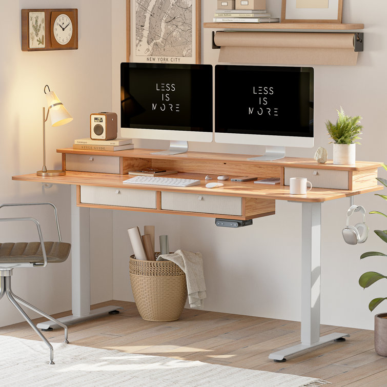 Inbox Zero Euri Desk & Reviews | Wayfair