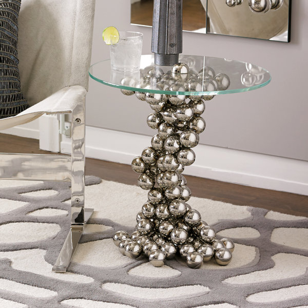 Global Views Sphere Table-Nickel & Reviews | Perigold