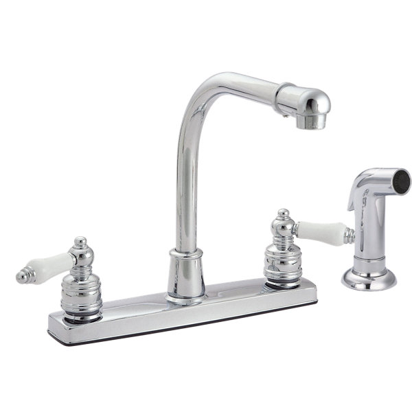 Banner Faucets Castille Kitchen Faucet with Side Spray | Wayfair