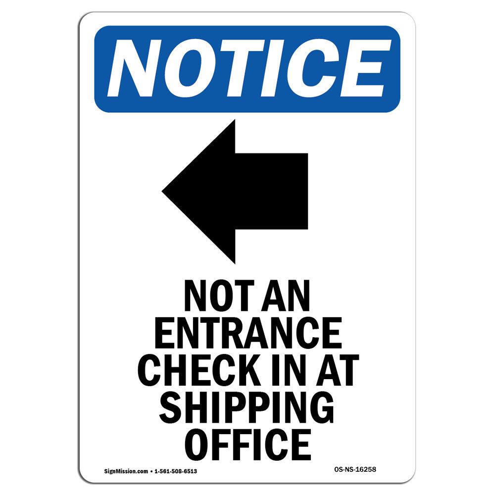 SignMission Symbol Notice Sign | Wayfair