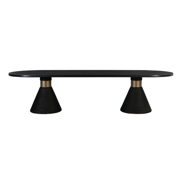 Enzo Decor Roy Natural Rope Oval Table| Wayfair