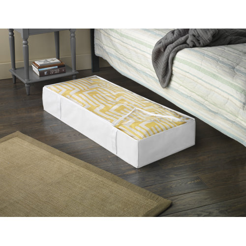 Rebrilliant Jumbo Fabric Underbed Storage & Reviews | Wayfair