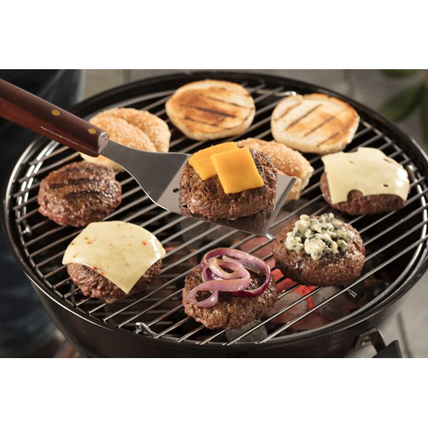 YardStash 18 Piece Wooden Handle Grill Set | Wayfair