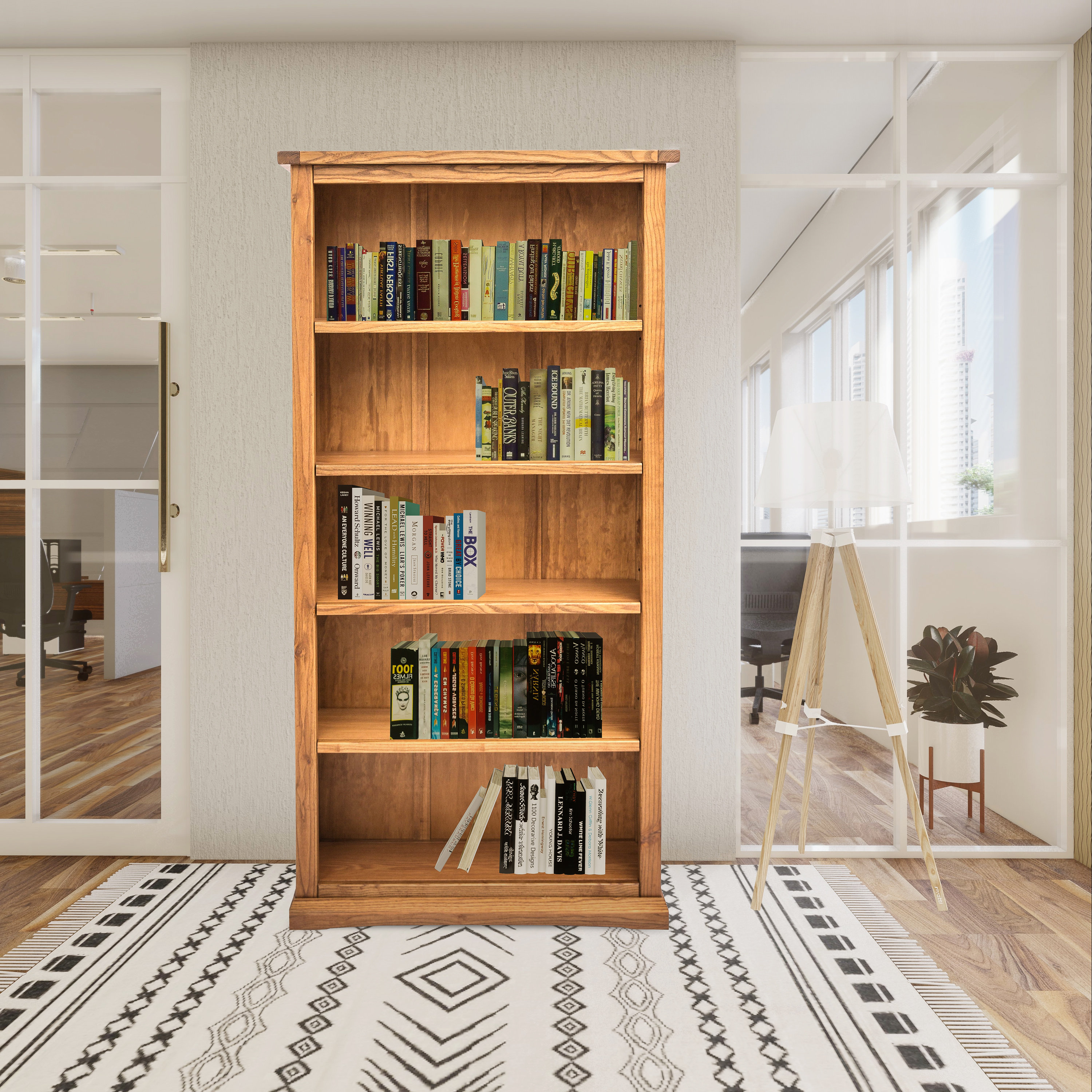 Union Rustic Falabella 180Cm H x 90Cm W Standard Bookcase | Wayfair.co.uk