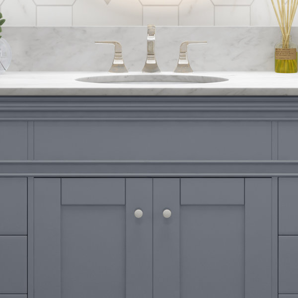 Home Loft Concepts Janice Locke 48" Single Bathroom Vanity Base Only ...