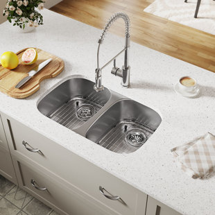 Wayfair | Double Basin Kitchen Sinks