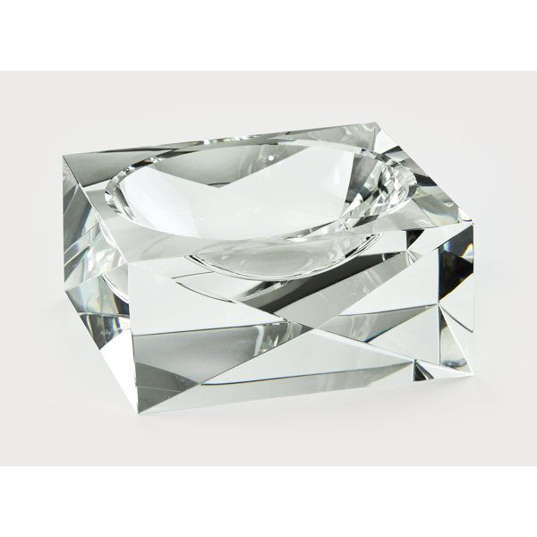 Everly Quinn Crystal Decorative Bowl | Wayfair