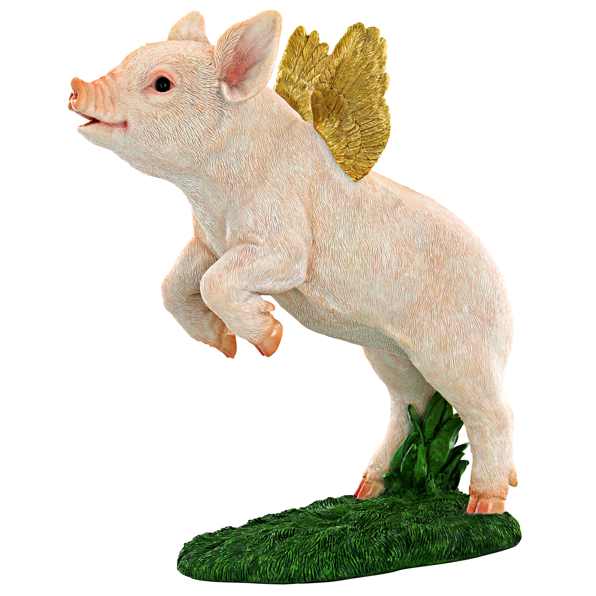 Design Toscano When Pig Fly Garden Statue | Wayfair