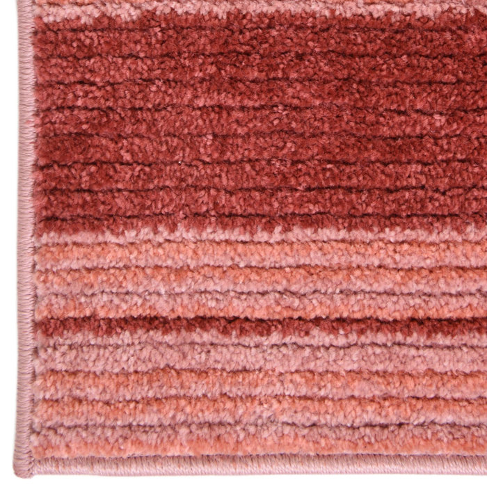 Laurel Foundry Modern Farmhouse Osteen Performance Rusty Pink Rose Rug ...