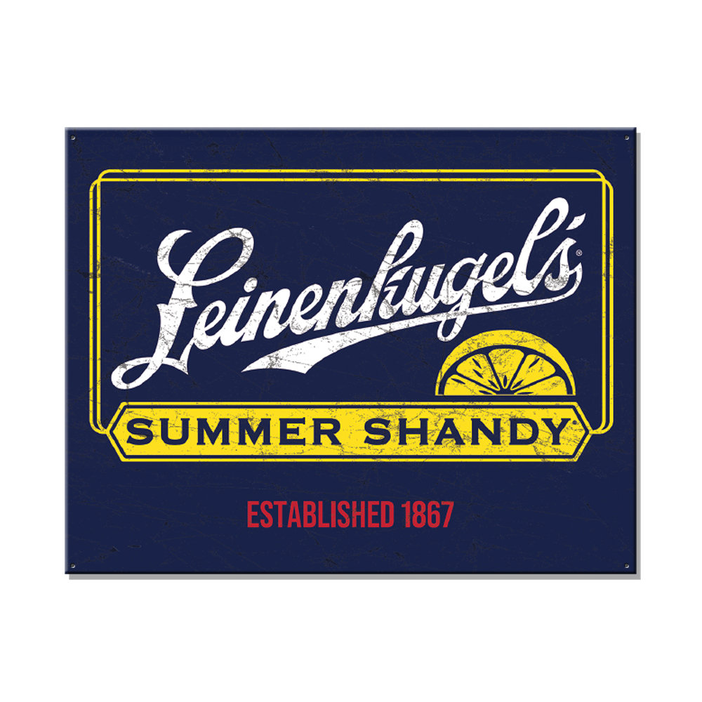 Trinx Summer Shandy Metal Sign - Advertisements on | Wayfair
