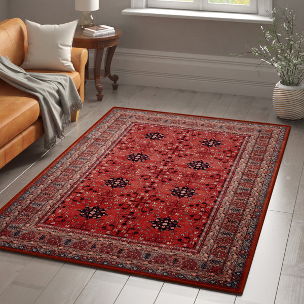 Lark Manor Abbeville Red Area Rug & Reviews | Wayfair.co.uk