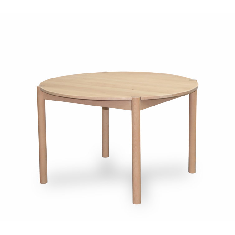 AllModern Lukas 48'' Beech Solid Wood Dining Table - Wayfair Canada