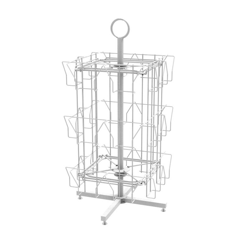The Holiday Aisle® 24 Pocket 5X7 Greeting Card Rack Post Card Display ...