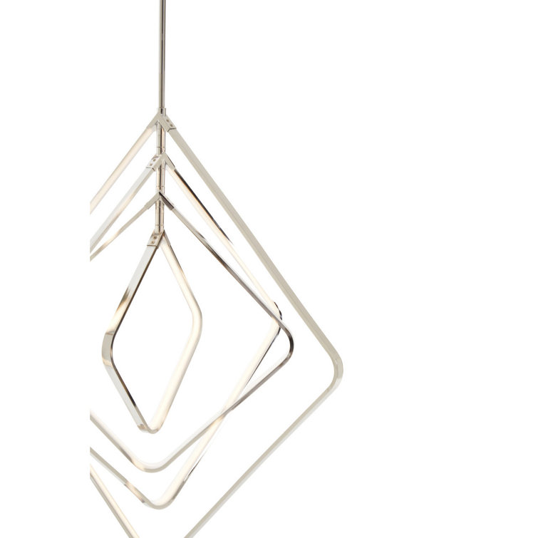 Ivy Bronx Trieste Large Angular Pendant Light | Wayfair.co.uk