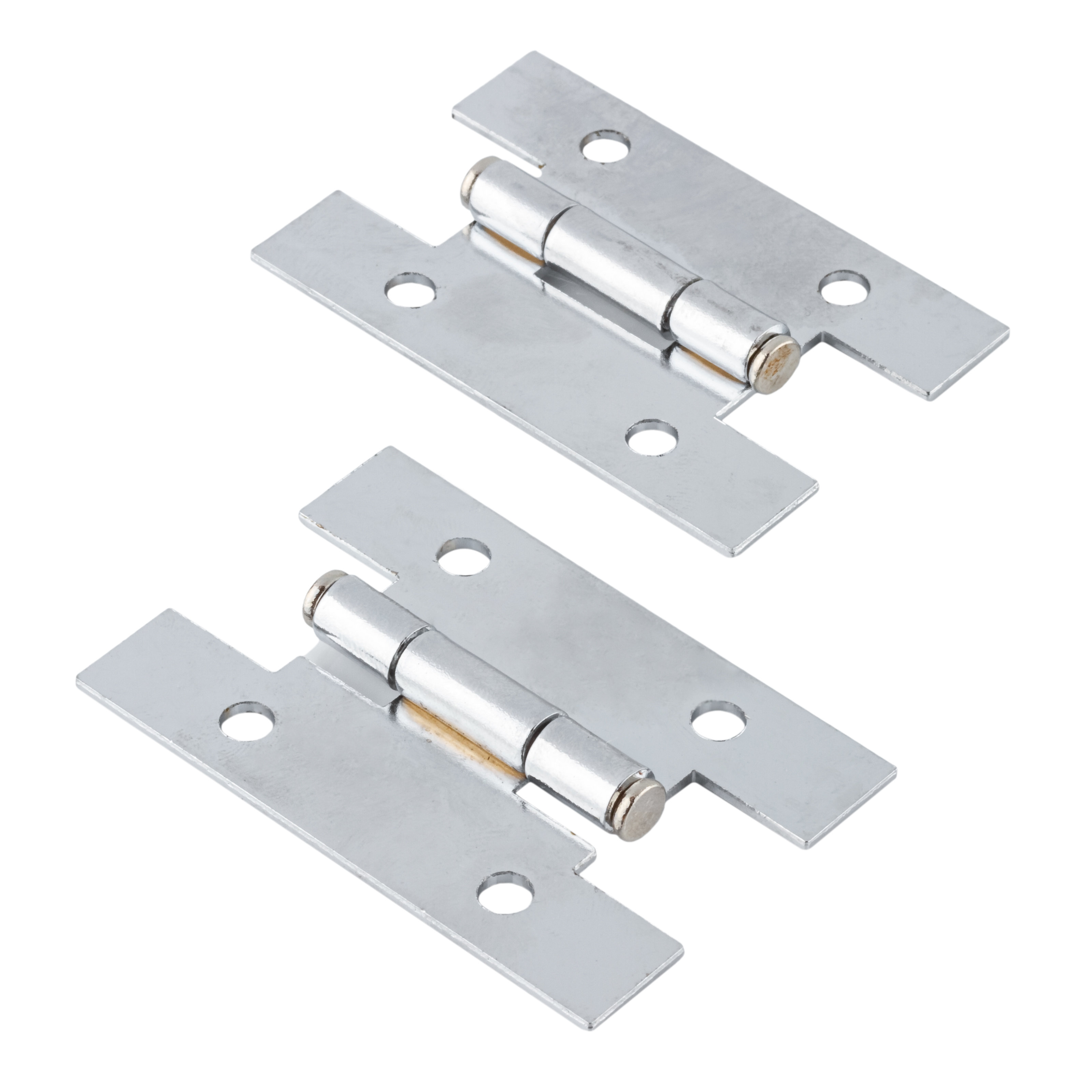 UNIQANTIQ HARDWARE SUPPLY Non Polished Chrome "H" Type Cabinet Door ...