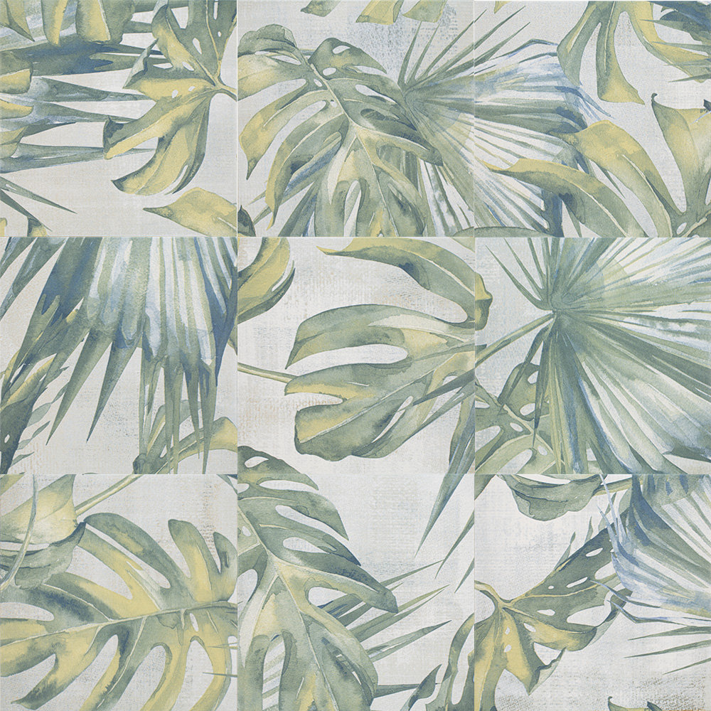 Roca Tiles Selva Leaves 8x8 | Wayfair