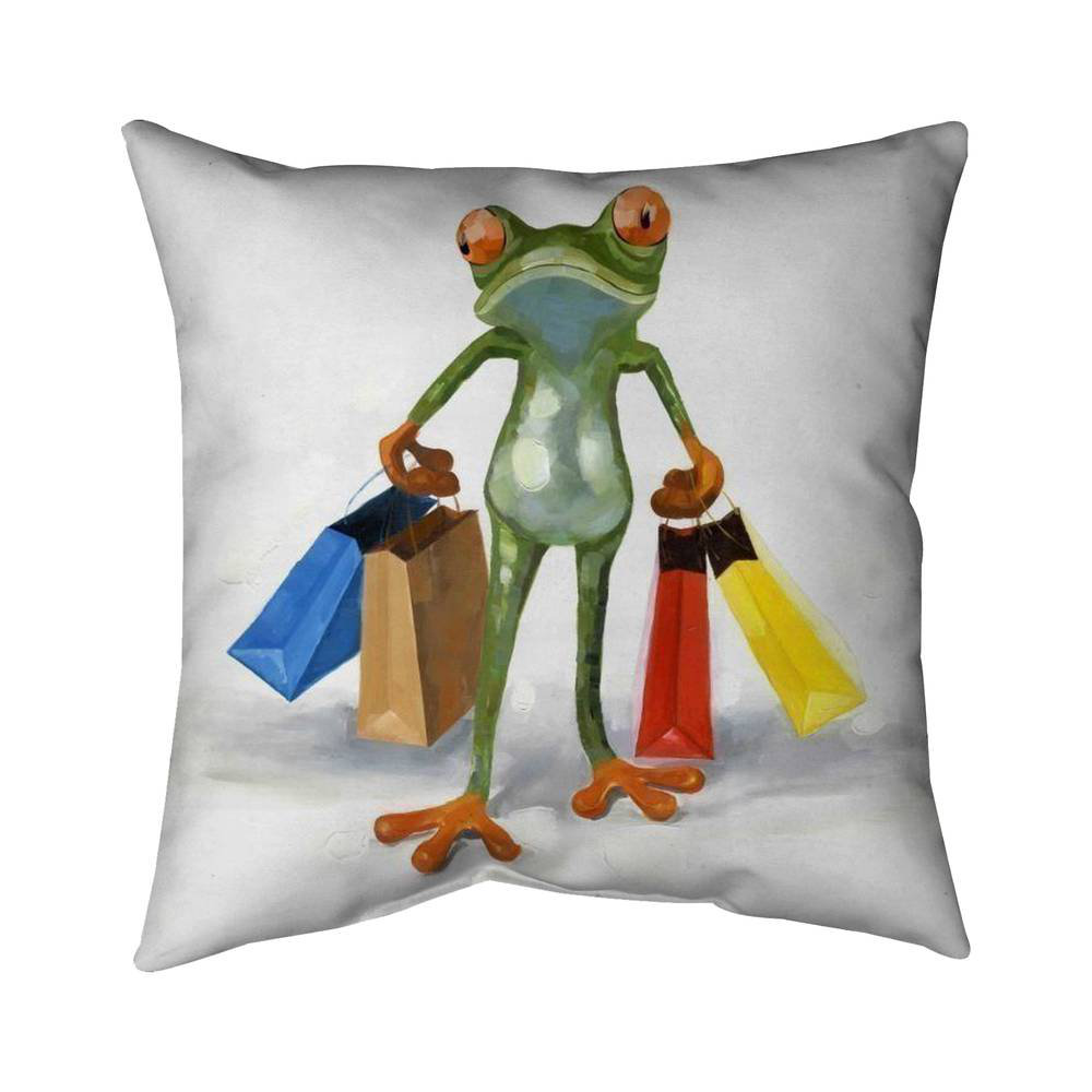 Begin Edition International Inc. Funny Frog With Shopping Bags | Wayfair