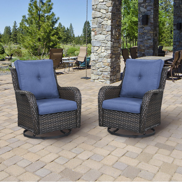 Outdoor-swivel-rocking-chairs | Wayfair