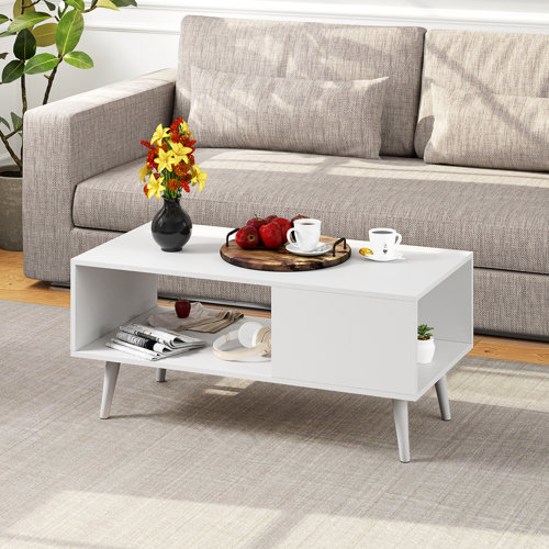 17 Stories Legere Coffee Table with Storage & Reviews | Wayfair