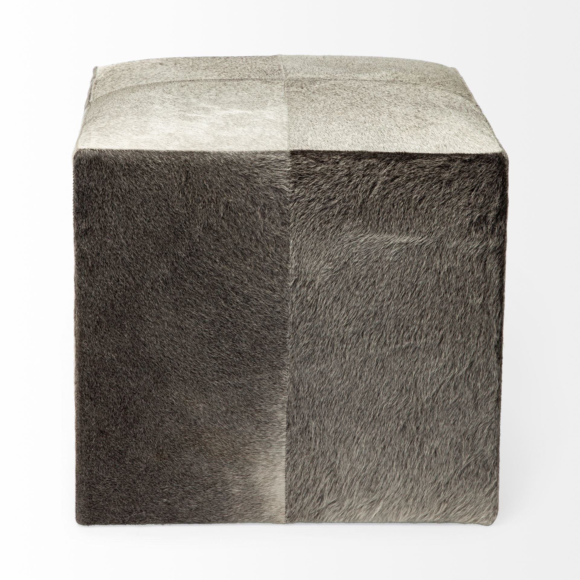 Foundry Select Vennie Genuine Leather Square Cube Ottoman | Wayfair