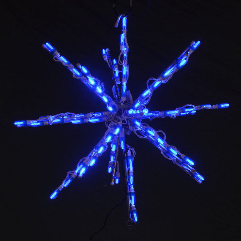The Holiday Aisle® Starburst LED Light Lighted Display & Reviews | Wayfair
