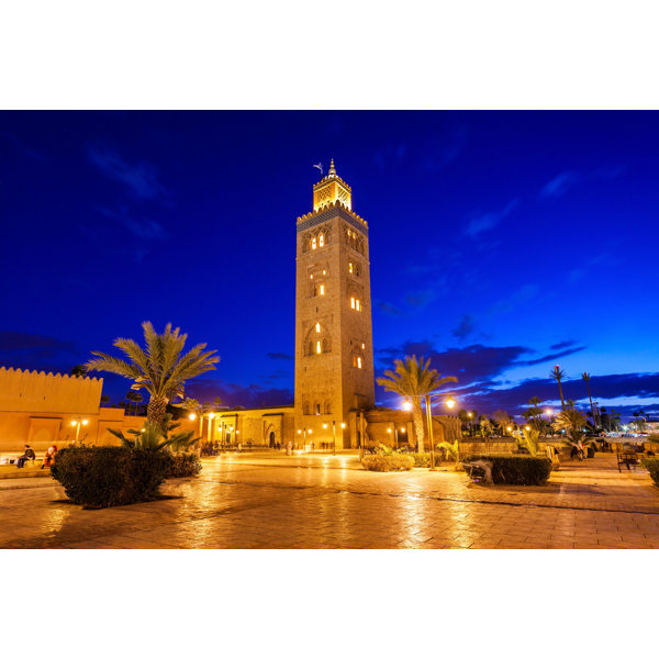 Ebern Designs The Koutoubia Mosque - Wrapped Canvas Photograph | Wayfair